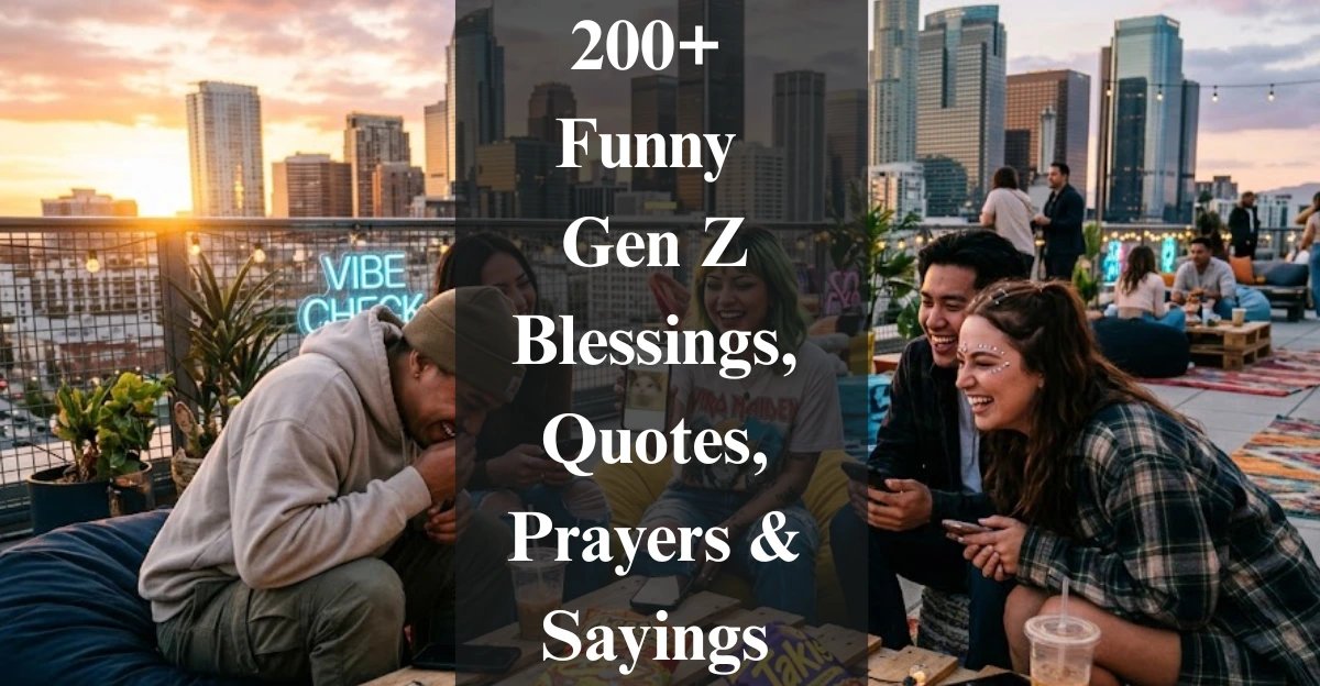 200+ Funny Gen Z Blessings Quotes and Sayings